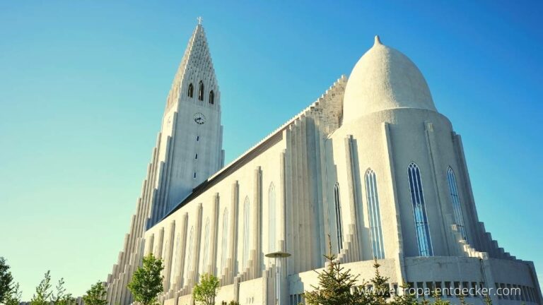 Hallgrimskirkja Kirche & Wahrzeichen von Reykjavik
